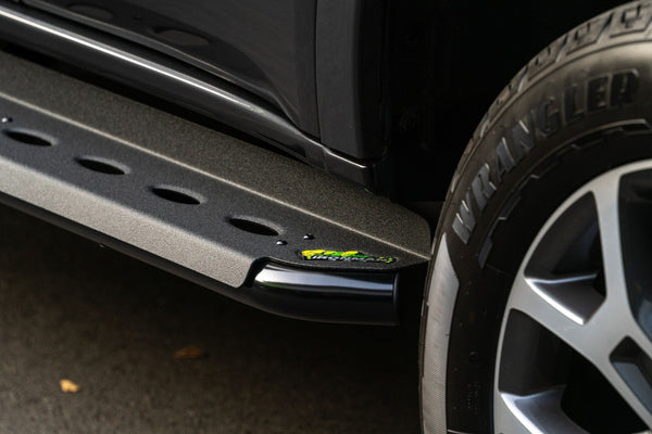 Ironman Steel Side Steps & Optional Rails for Pajero Sport QF 2019 ...