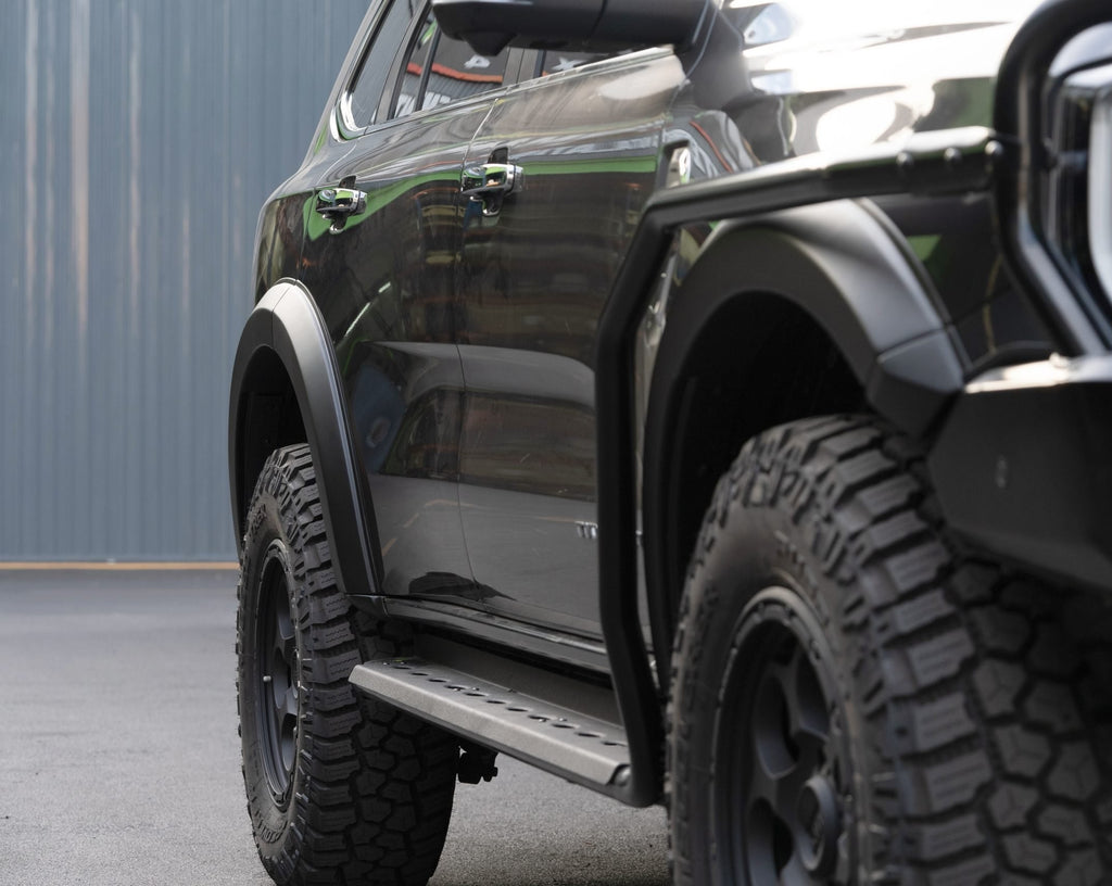 Ironman Steel Side Steps & Optional Rails for Isuzu MUX 2021+ – Melton 4WD