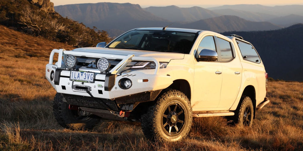 Ironman 4x4 Commercial Deluxe Bull bar for Mitsubishi MR Triton 2018-2 ...