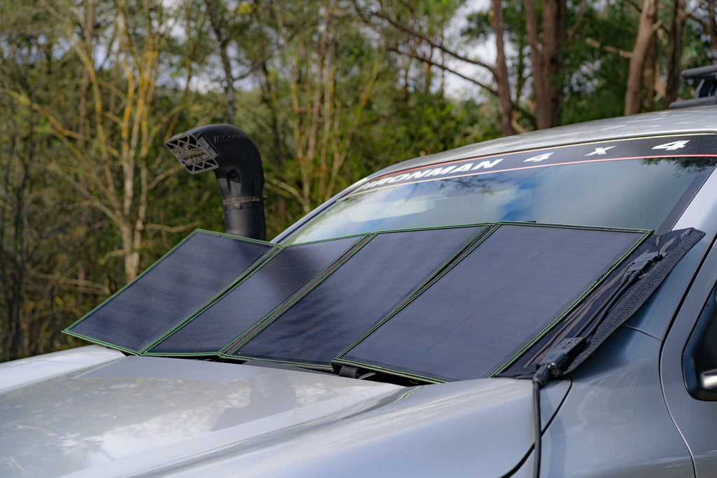 Ironman 200W Portable Solar Panel Kit – Melton 4WD